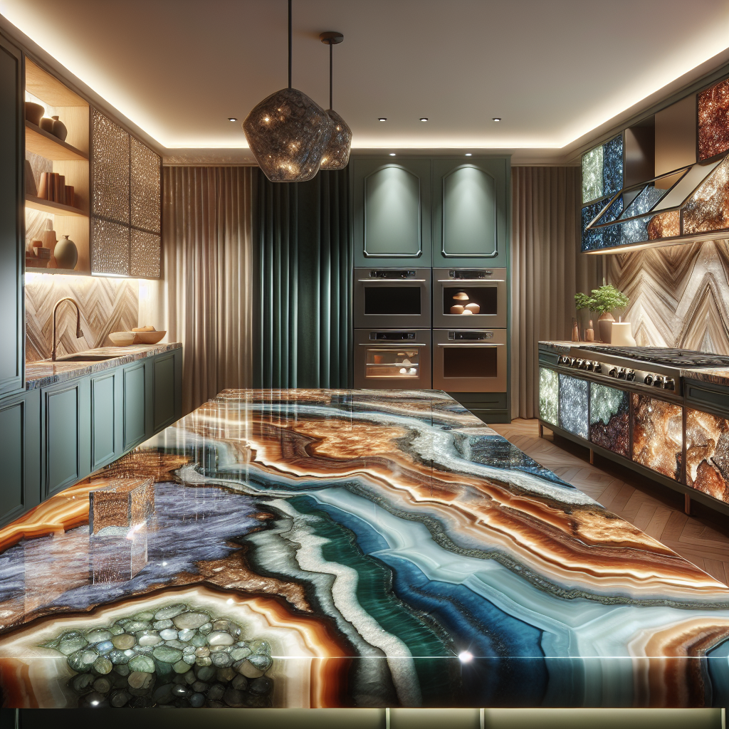Stunning Gemstone Countertops: Photos You Must See ...